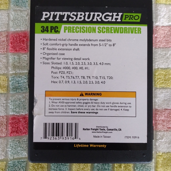 Other | Pittsburgh Multibit Precision Screwdriver Set 3 Pc | Poshmark